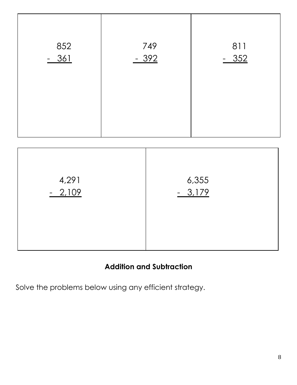 4th Grade Summer Math Work Download Printable PDF | Templateroller