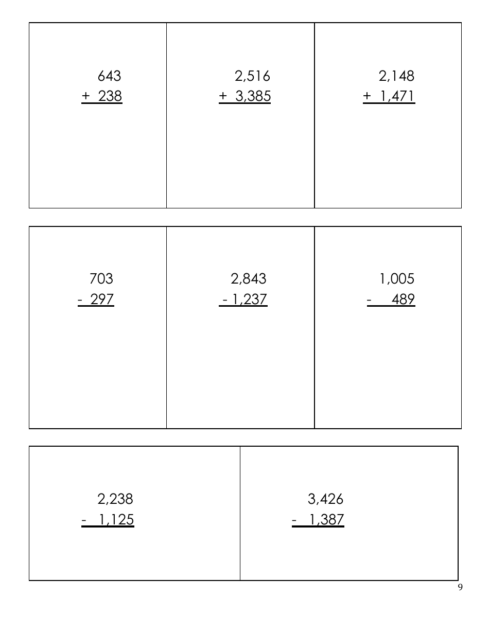4th Grade Summer Math Work Download Printable PDF | Templateroller