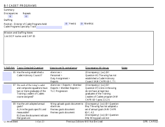 Form B-1 - Fill Out, Sign Online and Download Fillable PDF | Templateroller