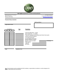 West Virginia Financial History Checklist - Fill Out, Sign Online and ...