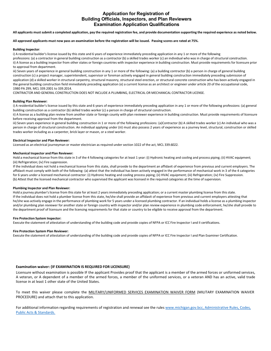Form BCC-320 Download Fillable PDF or Fill Online Application for ...
