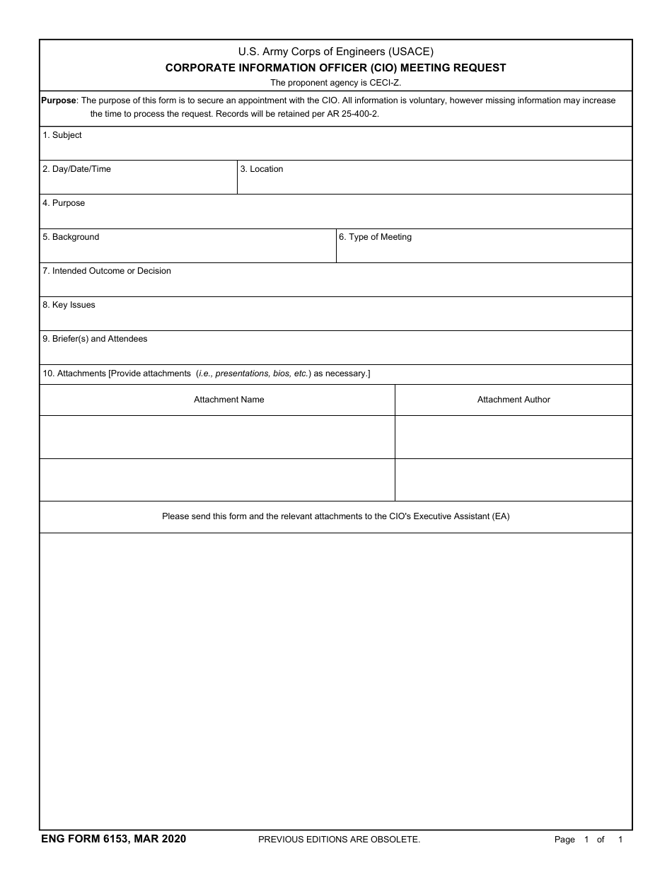 ENG Form 6153 - Fill Out, Sign Online and Download Fillable PDF ...