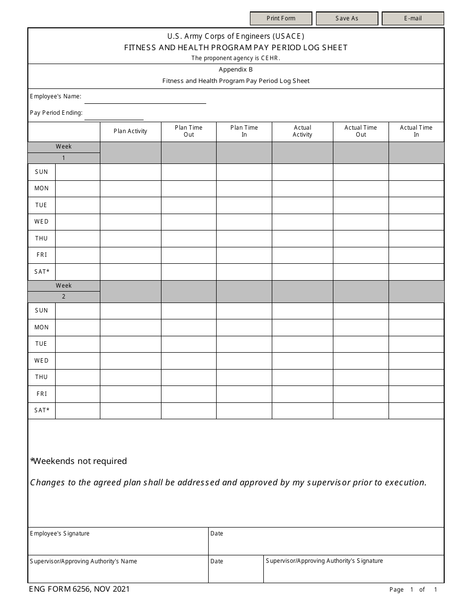 ENG Form 6257 Appendix B - Fill Out, Sign Online and Download Fillable ...