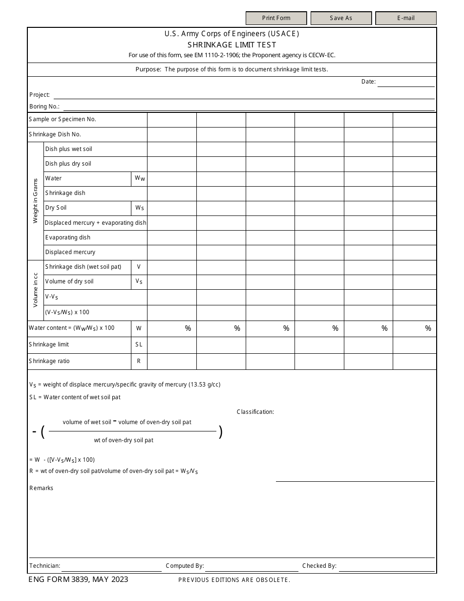 ENG Form 3839 - Fill Out, Sign Online and Download Fillable PDF ...