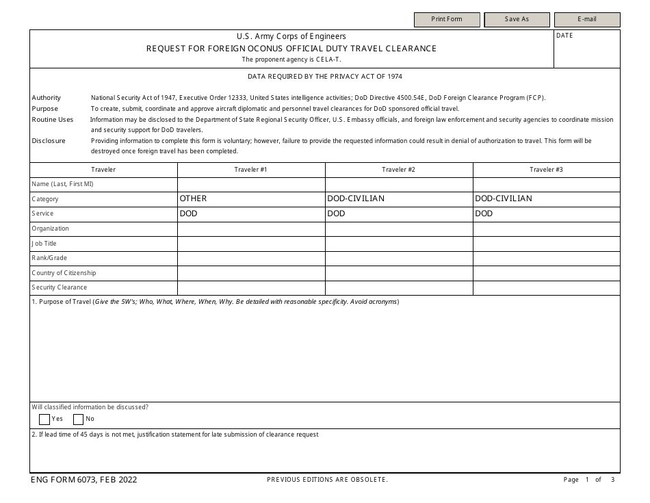 ENG Form 6073 - Fill Out, Sign Online and Download Fillable PDF ...