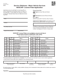 Form 708-A Download Fillable PDF or Fill Online Nascar License Plate ...