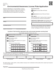 Form 710-E Download Fillable PDF or Fill Online Environmental Awareness ...