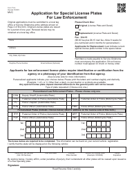 Form 716-L Download Fillable PDF or Fill Online Application for Special ...