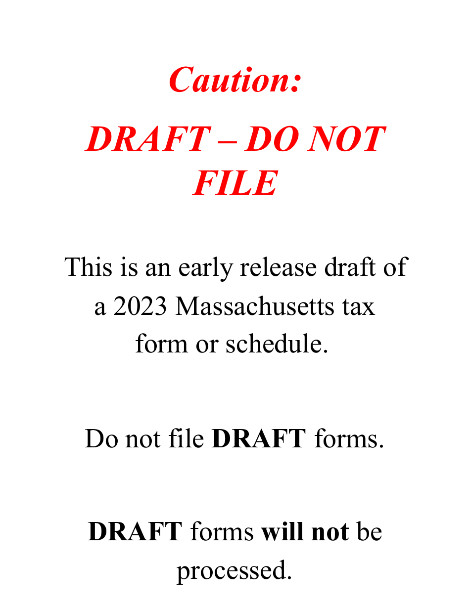 Form MA NRCR - 2023 - Fill Out, Sign Online and Download Printable PDF, Massachusetts ...