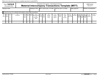 IRS Form 14234-B - Fill Out, Sign Online and Download Fillable PDF ...
