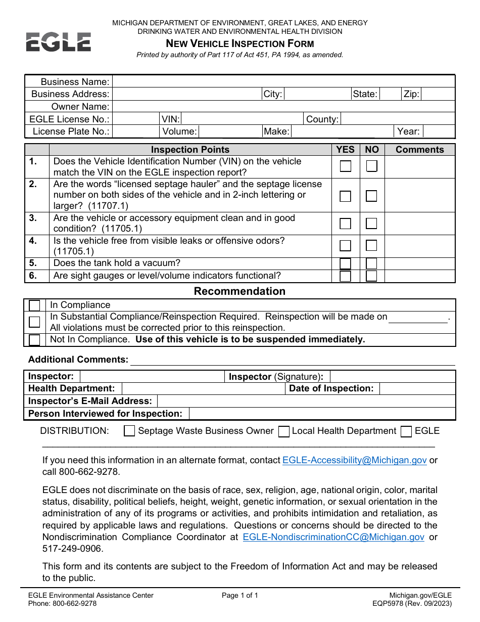 Form EQP5978 - Fill Out, Sign Online and Download Fillable PDF ...