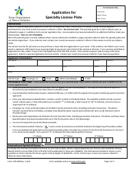 Form VTR-119 - Fill Out, Sign Online and Download Fillable PDF, Texas ...