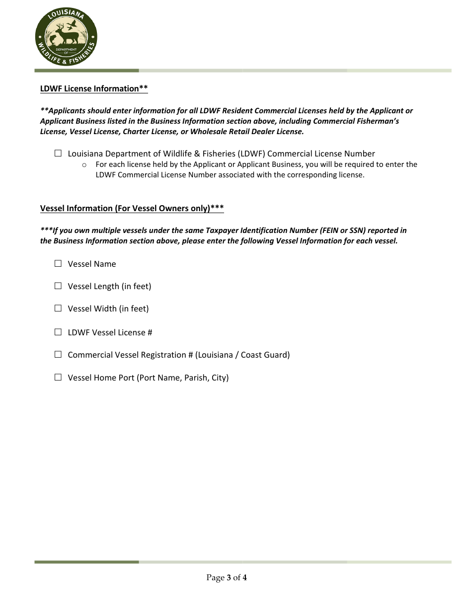 Louisiana Ldwf Profile Completion Checklist - Fill Out, Sign Online and ...
