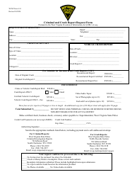 WVSP Form 141 - Fill Out, Sign Online and Download Fillable PDF, West ...