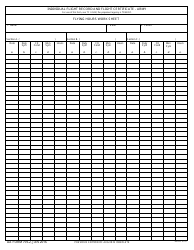 DA Form 759-3 Download Fillable PDF or Fill Online Individual Flight ...
