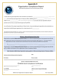 Minnesota Organization Compliance Report - Fill Out, Sign Online and ...