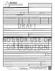 Form 551 Download Printable PDF or Fill Online Vehicle Examination ...