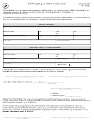 Form ITD3530 Download Fillable PDF or Fill Online Relief Agency or Shelter Certification, Idaho ...