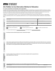 Form ALT Download Fillable PDF or Fill Online Petition to Use ...