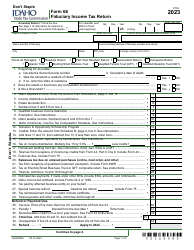 Form 66 (EFO00036) Download Fillable PDF or Fill Online Fiduciary ...