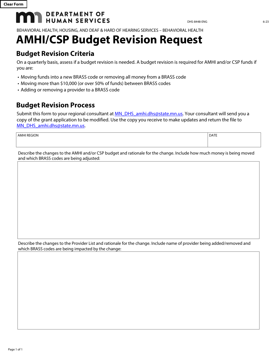 Form DHS-8448-ENG - Fill Out, Sign Online and Download Fillable PDF ...