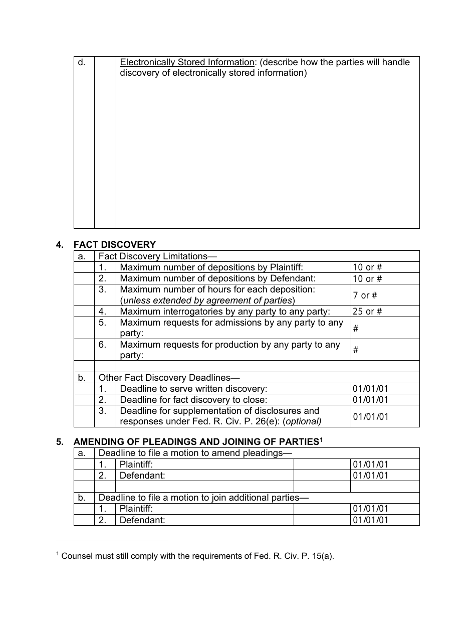 Utah Proposed Scheduling Order - General Civil Case - Fill Out, Sign ... Utah Proposed Scheduling Order - General Civil Case - Fill Out, Sign ...