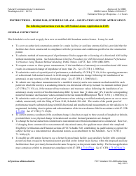 Download Instructions for FCC Form 2100 Schedule 302-AM Am Station ...