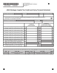 Form DR1330 Download Fillable PDF or Fill Online Strategic Capital Tax ...