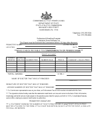 Pennsylvania 5% Ticket Statement - Wrestling - Fill Out, Sign Online ...