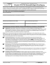 IRS Form 14446 (DE) Download Fillable PDF or Fill Online Virtual Vita ...