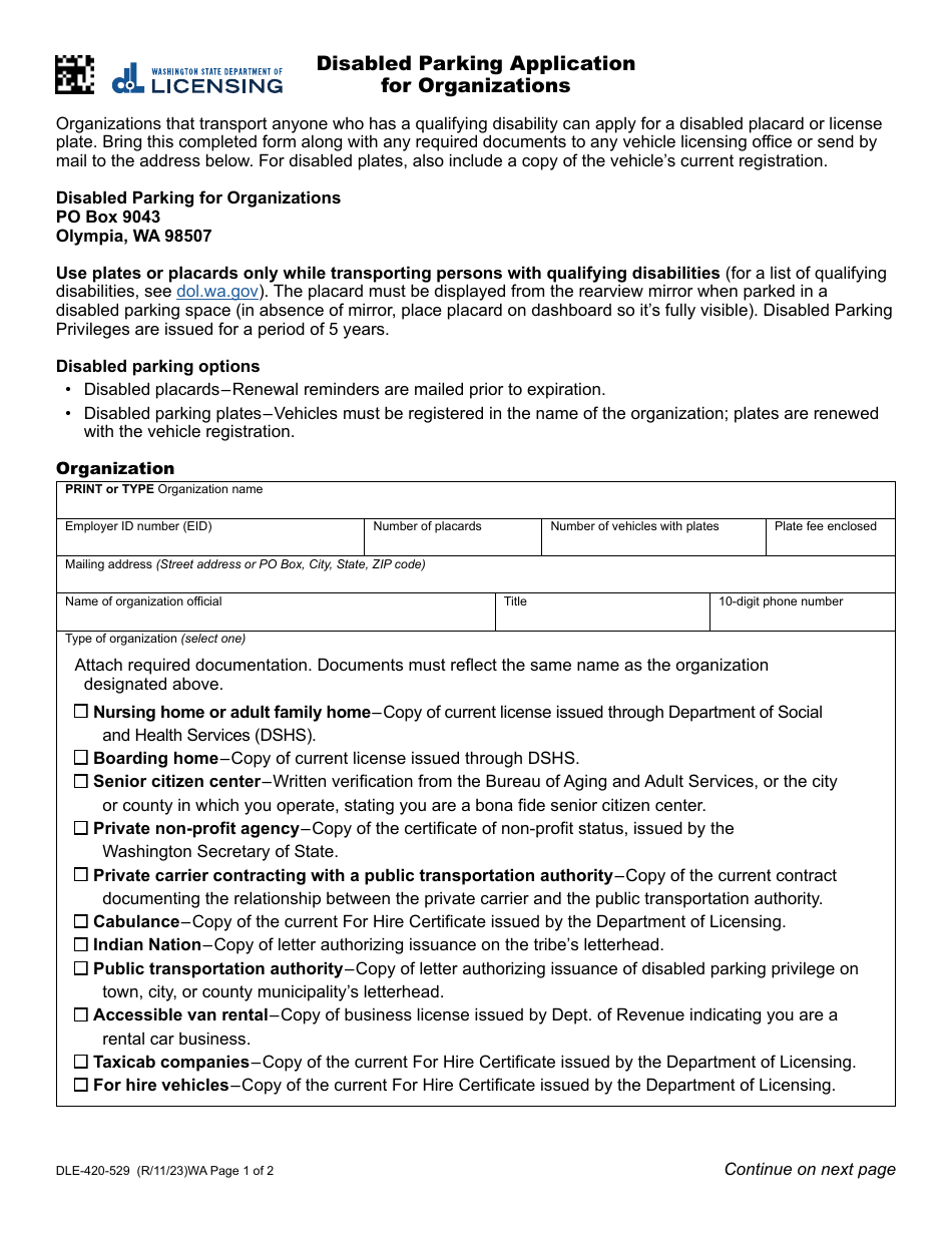 Form DLE-420-529 - Fill Out, Sign Online and Download Fillable PDF ...