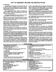 Download Instructions for Income Tax Form PDF | Templateroller