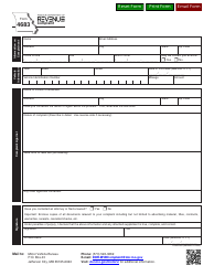 Form 4683 - Fill Out, Sign Online and Download Fillable PDF, Missouri ...