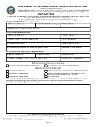 Nevada Wcs Complaint Form Download Fillable PDF 2023 — 2025 ...