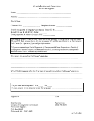 Form A-FLA-LOA - Fill Out, Sign Online and Download Printable PDF ...