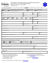 Form SFN53364 - Fill Out, Sign Online and Download Fillable PDF, North ...