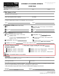 FPPC Form 700 - 2022 - Fill Out, Sign Online and Download Fillable PDF ...