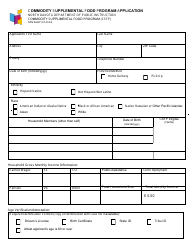 Form SFN62427 - Fill Out, Sign Online and Download Fillable PDF, North ...