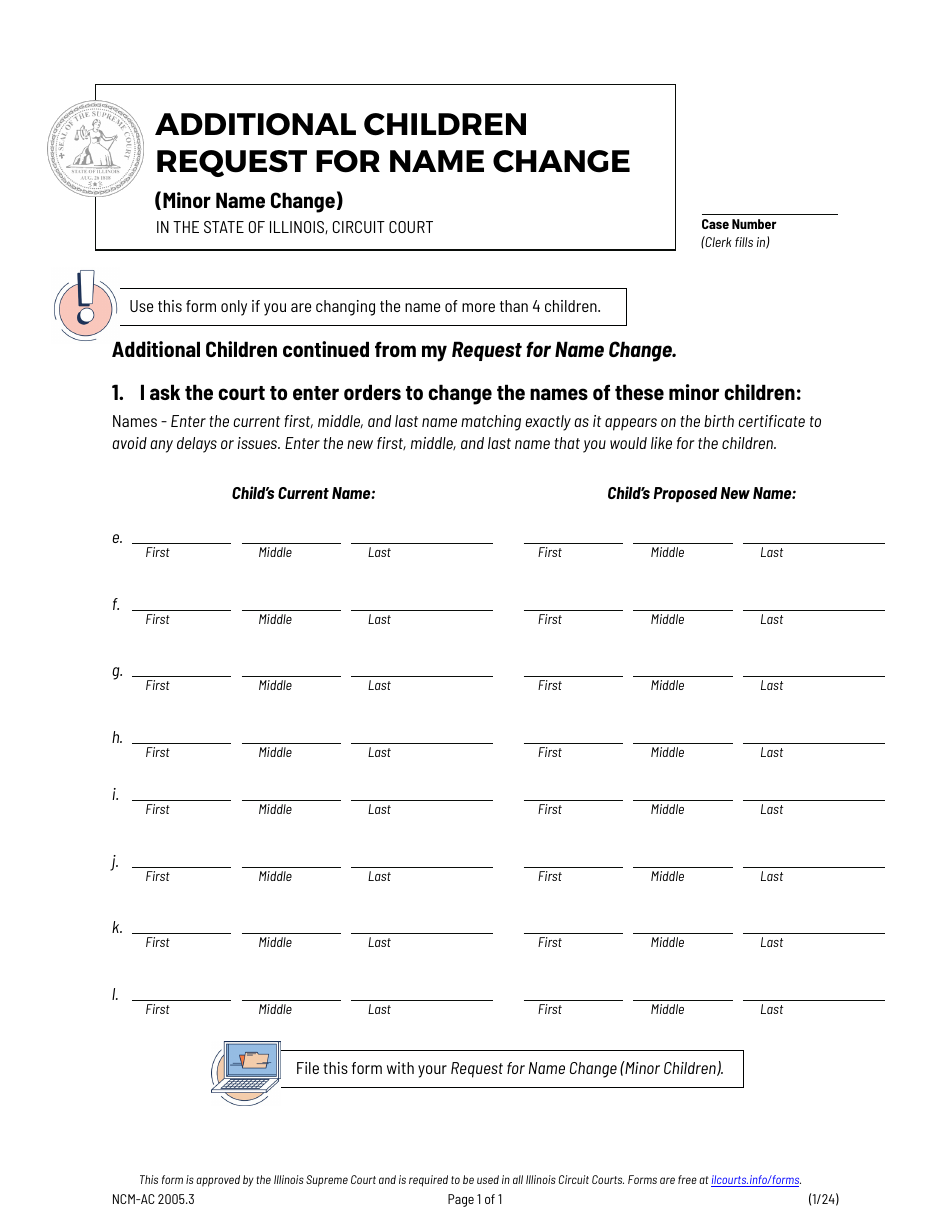 Form NCM-AC2005.3 - Fill Out, Sign Online and Download Fillable PDF ...
