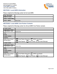 Form CDA7066 - Fill Out, Sign Online and Download Fillable PDF ...