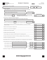 Form IT-40PNR (State Form 54031) Schedule C Download Fillable PDF or ...