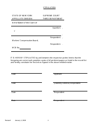 New York Stipulation - Fill Out, Sign Online and Download PDF ...