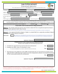 Utah Law Enforcement Endorsement Application - Fill Out, Sign Online ...