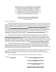 Vermont Authorization for Release of Medical Records by Personal Representative (Patient ...