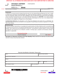 Form PA-1000 PS Download Fillable PDF or Fill Online Physician's ...