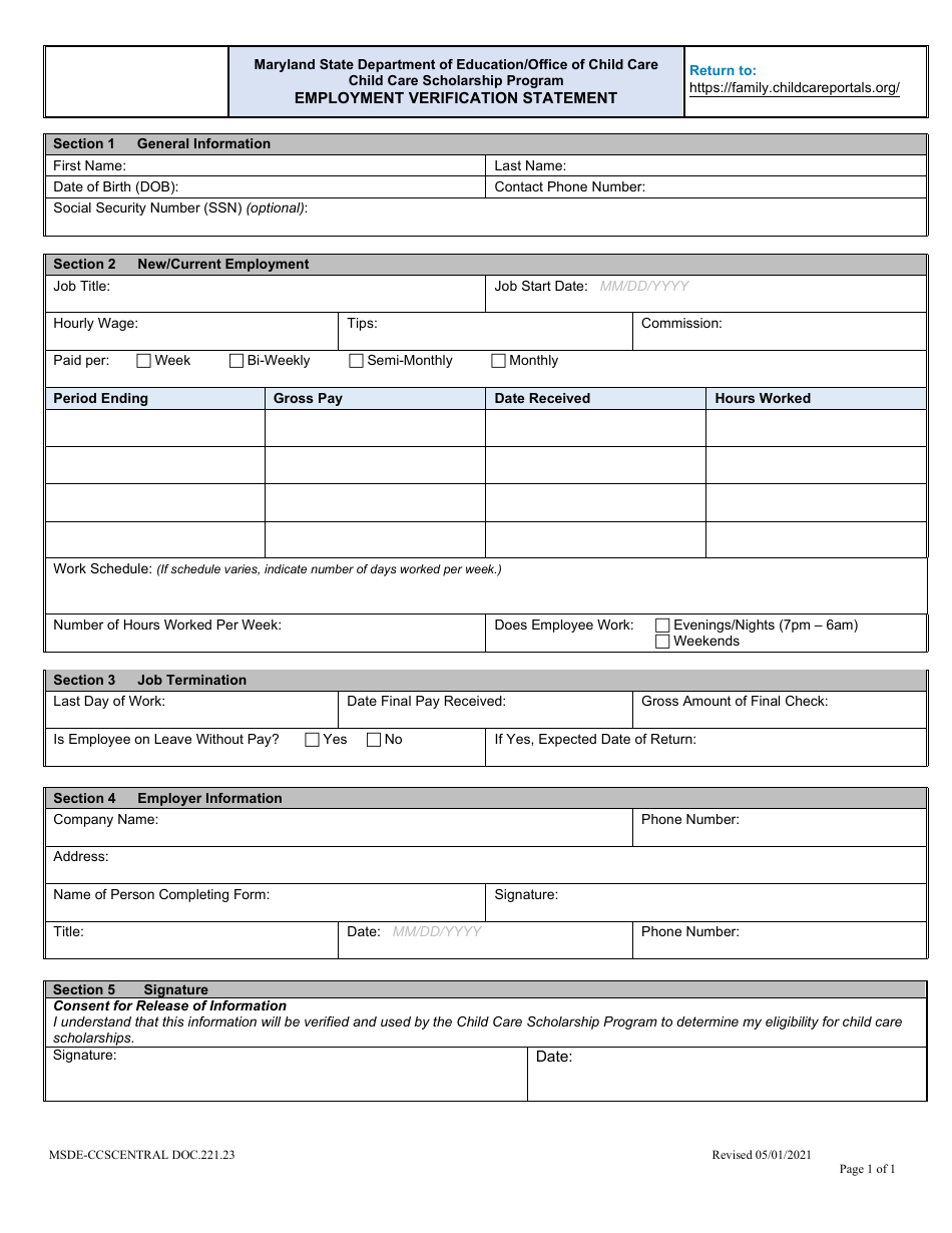 Form DOC.221.23 - Fill Out, Sign Online and Download Fillable PDF ...