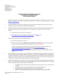 Download Instructions for Statements of Premium Taxes - Risk Retention ...