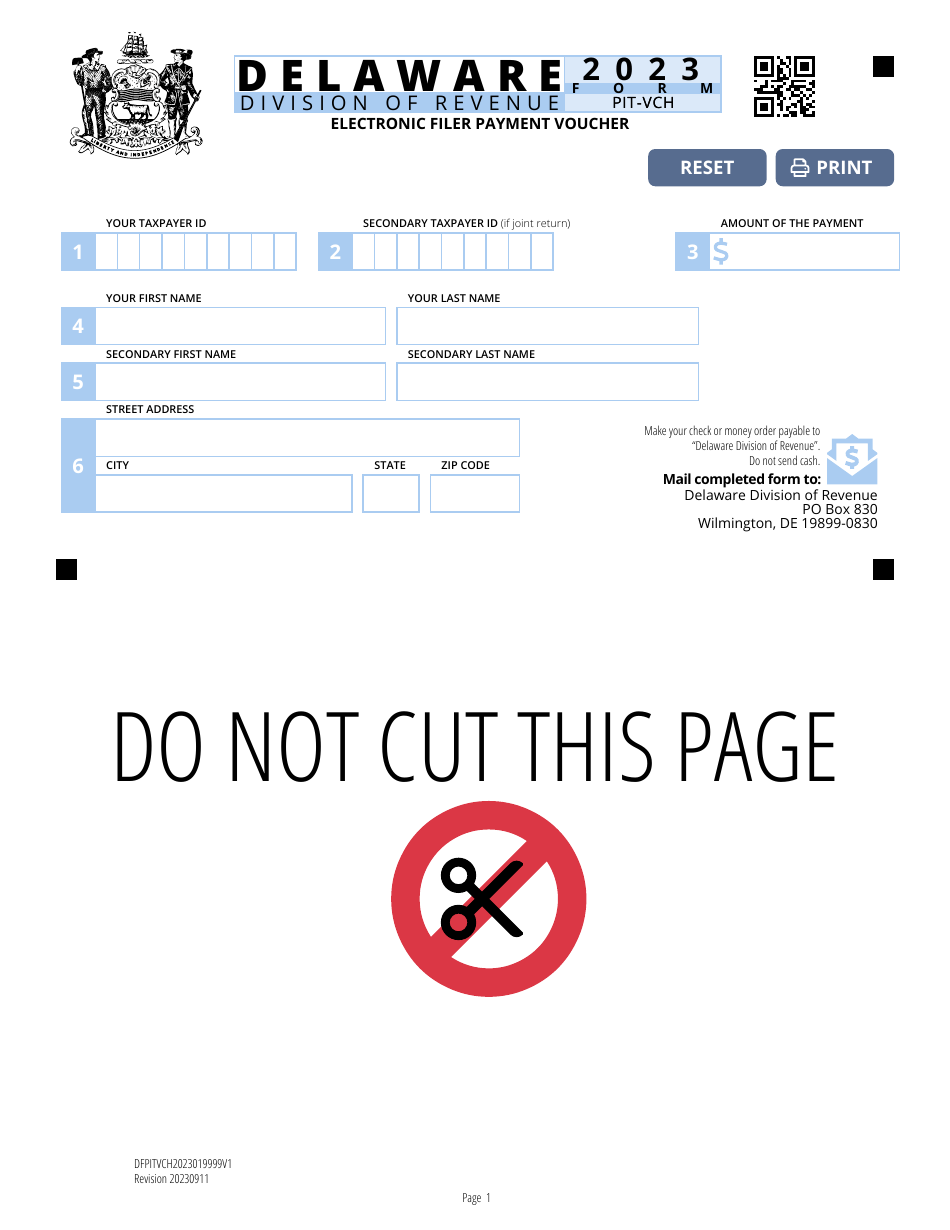 Form PIT-VCH Download Fillable PDF or Fill Online Electronic Filer ...
