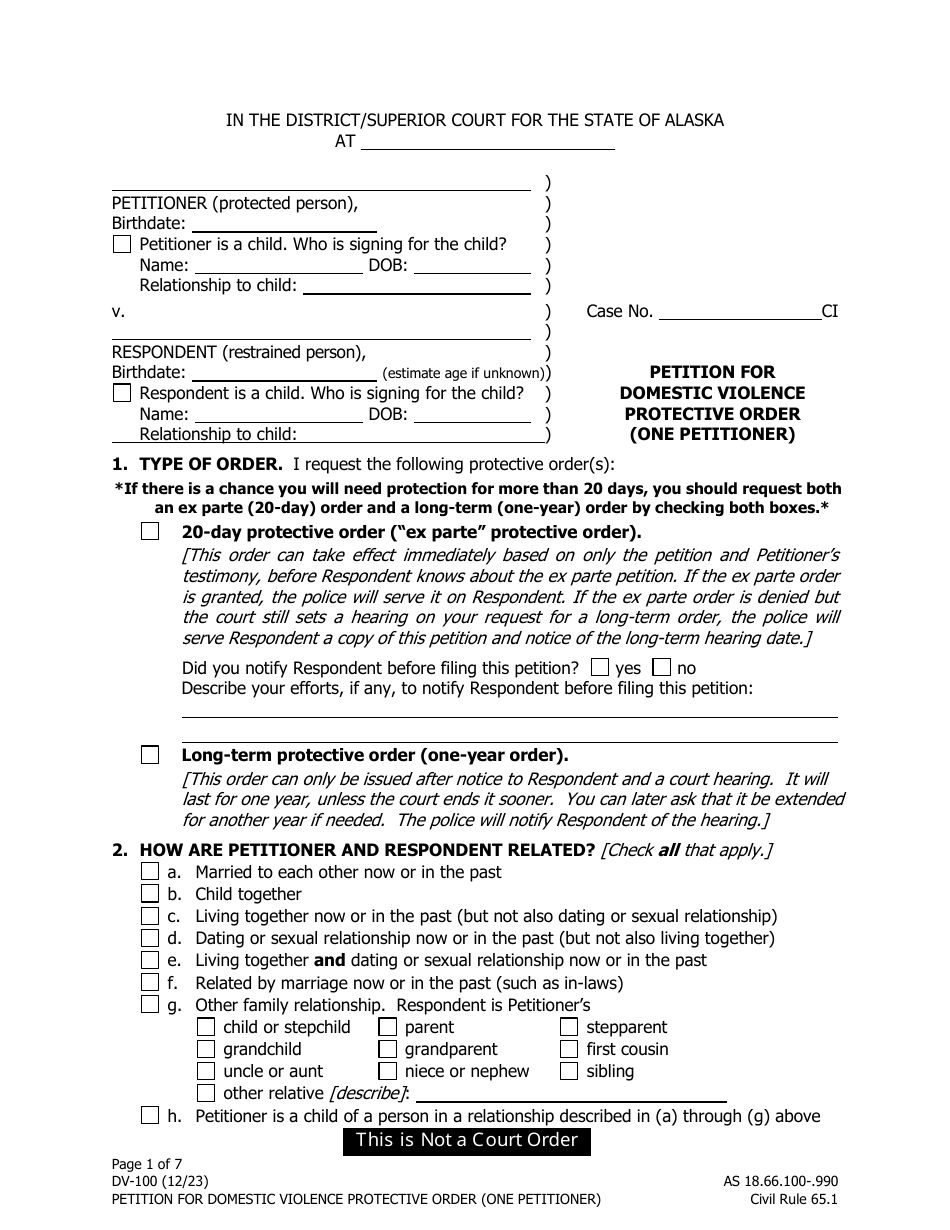 Form DV-100 (DV-127) - Fill Out, Sign Online and Download Fillable PDF ...