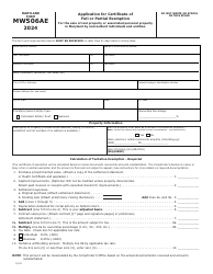 Maryland Form MW506AE RELO PACKAGE - 2024 - Fill Out, Sign Online and ...